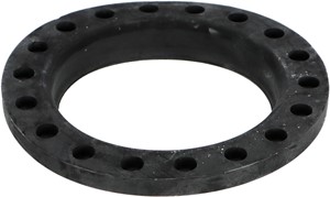Spring seat rubber upper rear axle