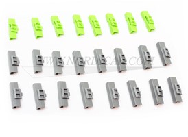 Front windscreen trim clamp set- plastic