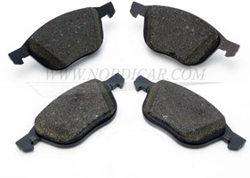 Brake pad set- Front- original Volvo