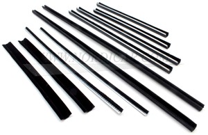 Window channel guide Kit- Front: Left and Right